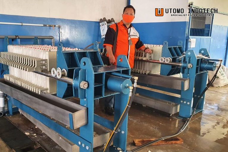 Mesin Filter Press oleh Utomo Indotech
